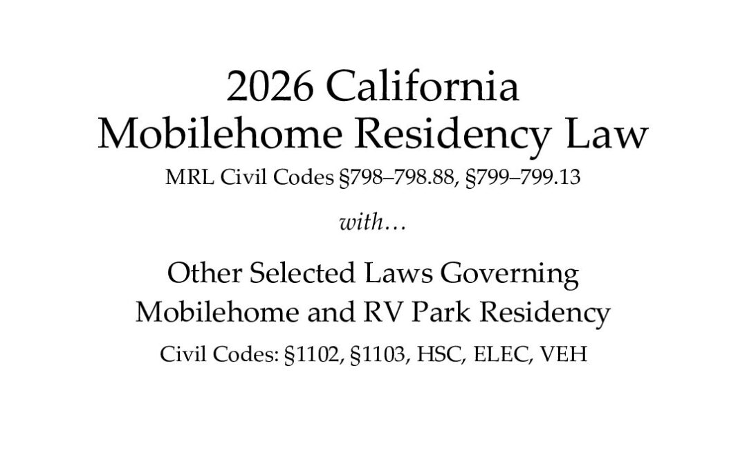 MRL HANDBOOK-20260101-GSMOL | Golden State Manufactured-Home Owners League